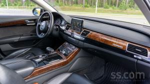 Черный Ауди А8 2012 в Рига, объемом двигателя 3.00 л и пробегом 279 тыс. км за 14990 €, фото 12 на AUTOMOTO.COM.LV