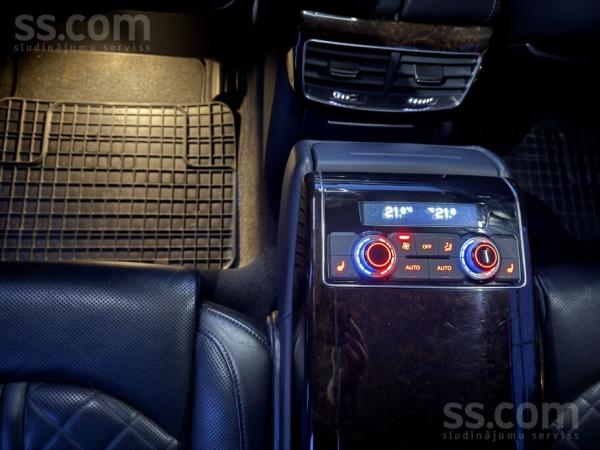 Melns Audi A8 2012 Rīga, ar dzinēja tilpumu 3.00 L un nobraukumu 355 tūkst. km par 13500 €, foto 10 vietnē AUTOMOTO.COM.LV