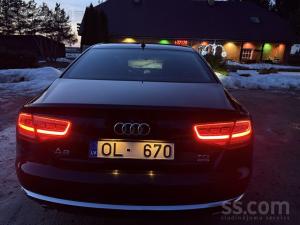 Melns Audi A8 2012 Rīga, ar dzinēja tilpumu 3.00 L un nobraukumu 355 tūkst. km par 13500 €, foto 17 vietnē AUTOMOTO.COM.LV