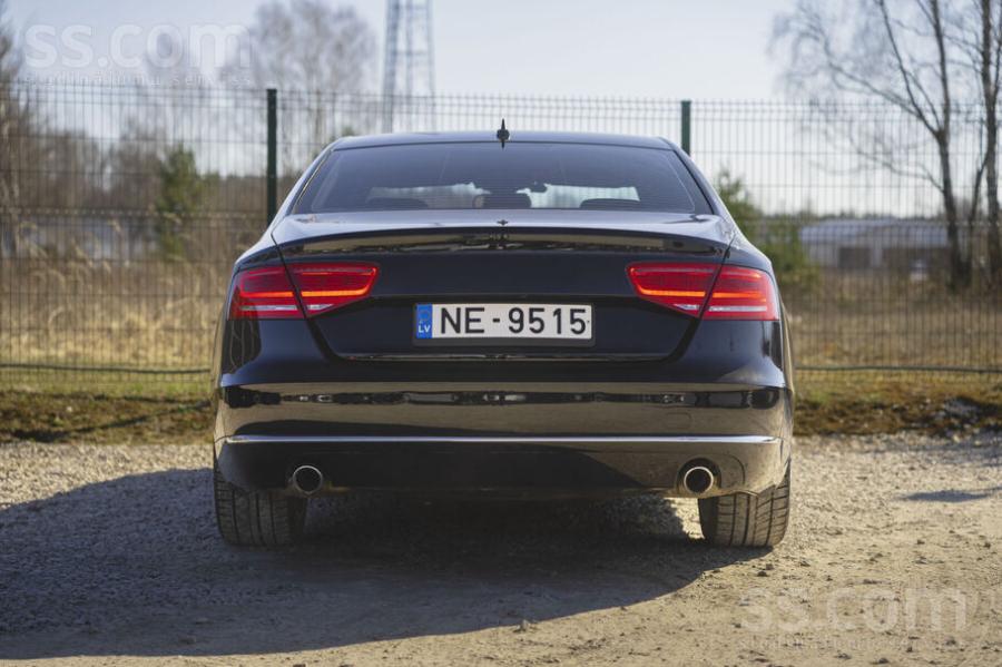 Melns Audi A8 2012 Rīga, ar dzinēja tilpumu 3.00 L un nobraukumu 348 tūkst. km par 15990 €, foto 6 vietnē AUTOMOTO.COM.LV