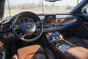 Melns Audi A8 2012 Rīga, ar dzinēja tilpumu 3.00 L un nobraukumu 348 tūkst. km par 15990 €, foto 8 vietnē AUTOMOTO.COM.LV