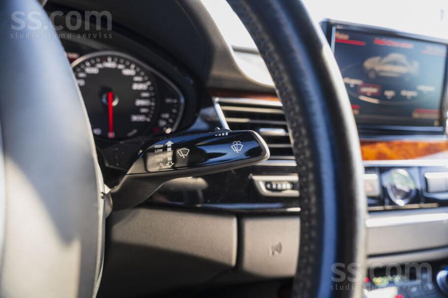 Melns Audi A8 2012 Rīga, ar dzinēja tilpumu 3.00 L un nobraukumu 348 tūkst. km par 15990 €, foto 20 vietnē AUTOMOTO.COM.LV