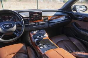 Melns Audi A8 2012 Rīga, ar dzinēja tilpumu 3.00 L un nobraukumu 348 tūkst. km par 15990 €, foto 21 vietnē AUTOMOTO.COM.LV
