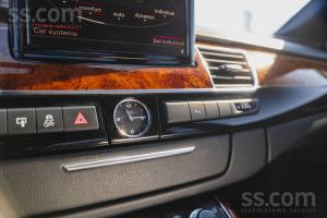Melns Audi A8 2012 Rīga, ar dzinēja tilpumu 3.00 L un nobraukumu 348 tūkst. km par 15990 €, foto 26 vietnē AUTOMOTO.COM.LV