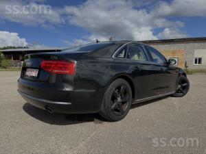 Melns Audi A8 2012 Tukums, ar dzinēja tilpumu 3.00 L un nobraukumu 269 tūkst. km par 8600 €, foto 7 vietnē AUTOMOTO.COM.LV