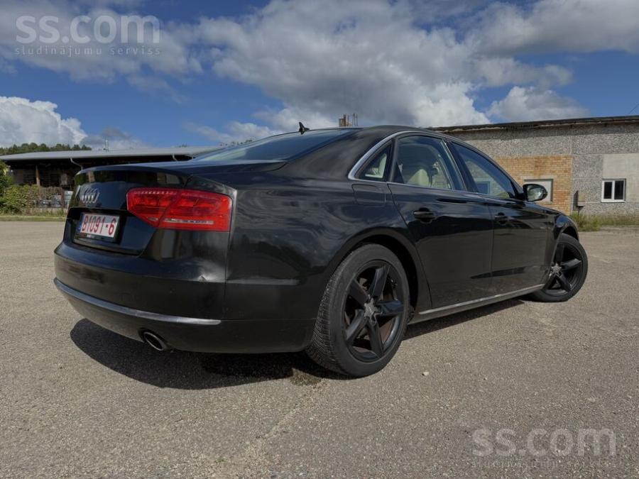Melns Audi A8 2012 Tukums, ar dzinēja tilpumu 3.00 L un nobraukumu 269 tūkst. km par 8600 €, foto 7 vietnē AUTOMOTO.COM.LV