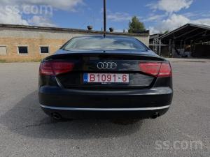 Melns Audi A8 2012 Tukums, ar dzinēja tilpumu 3.00 L un nobraukumu 269 tūkst. km par 8600 €, foto 9 vietnē AUTOMOTO.COM.LV