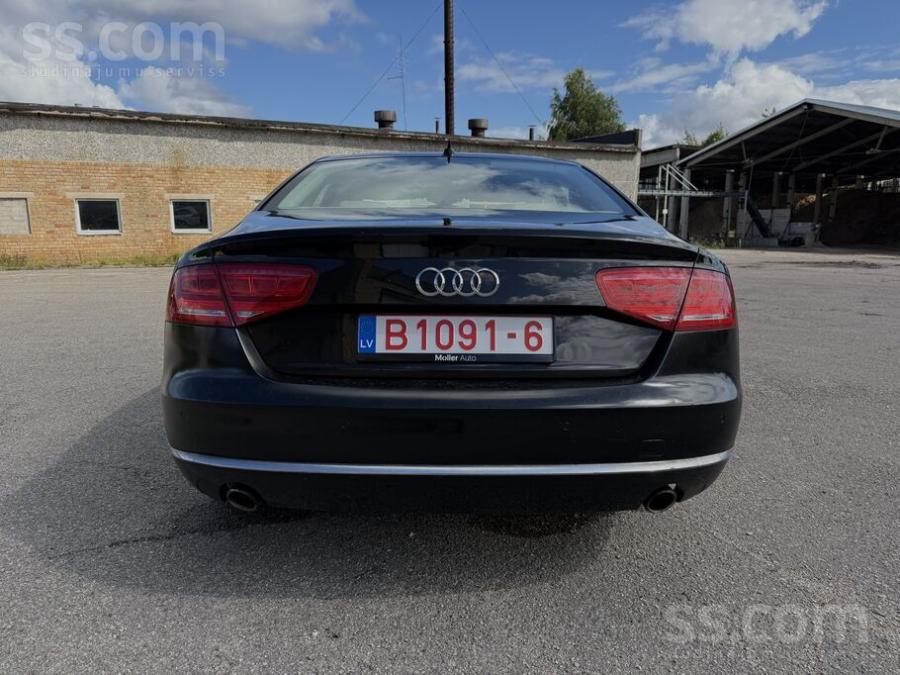 Melns Audi A8 2012 Tukums, ar dzinēja tilpumu 3.00 L un nobraukumu 269 tūkst. km par 8600 €, foto 9 vietnē AUTOMOTO.COM.LV