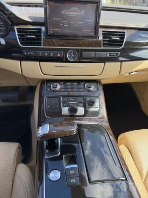 Melns Audi A8 2012 Tukums, ar dzinēja tilpumu 3.00 L un nobraukumu 269 tūkst. km par 8600 €, foto 16 vietnē AUTOMOTO.COM.LV