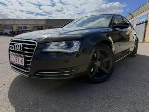 Melns Audi A8 2012 Tukums, ar dzinēja tilpumu 3.00 L un nobraukumu 269 tūkst. km par 8600 €, foto  vietnē AUTOMOTO.COM.LV