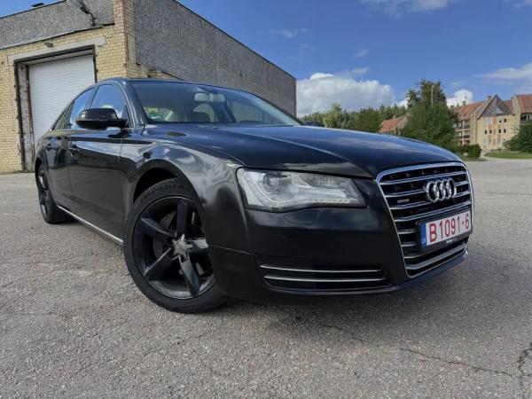 Melns Audi A8 2012 Tukums, ar dzinēja tilpumu 3.00 L un nobraukumu 269 tūkst. km par 8600 €, foto 3 vietnē AUTOMOTO.COM.LV