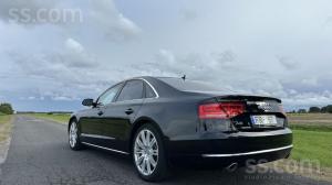 Black Audi A8 2012 in Ventspils, with an engine capacity of 3.00 L and mileage of 272 thousand km for 15500 €, photo 4 on AUTOMOTO.COM.LV