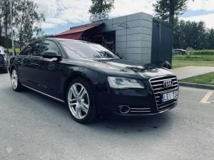 Черный Ауди А8 2012 в Шяуляй, объемом двигателя 4.20 л и пробегом 288 тыс. км за 12800 €, фото 3 на AUTOMOTO.COM.LV