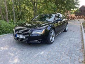 Black Audi A8 2012 in Klaipeda, with an engine capacity of 4.16 L and mileage of 235 thousand km for 9900 €, photo 13 on AUTOMOTO.COM.LV