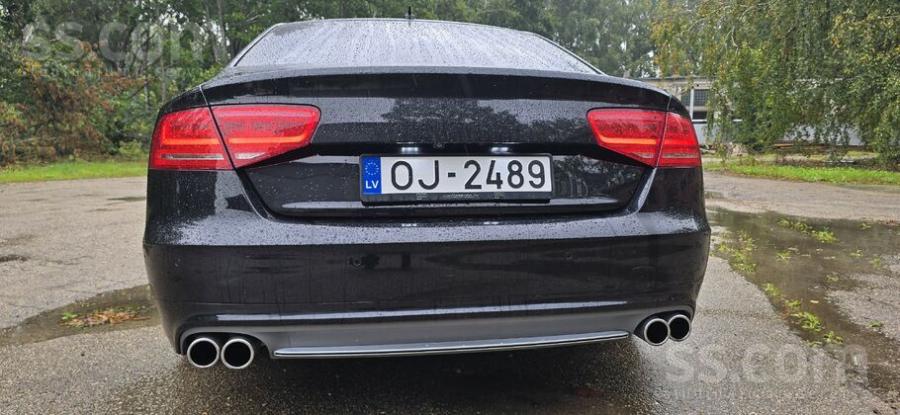 Melns Audi A8 2012 Rīga, ar dzinēja tilpumu 3.00 L un nobraukumu 203 tūkst. km par 16700 €, foto 6 vietnē AUTOMOTO.COM.LV