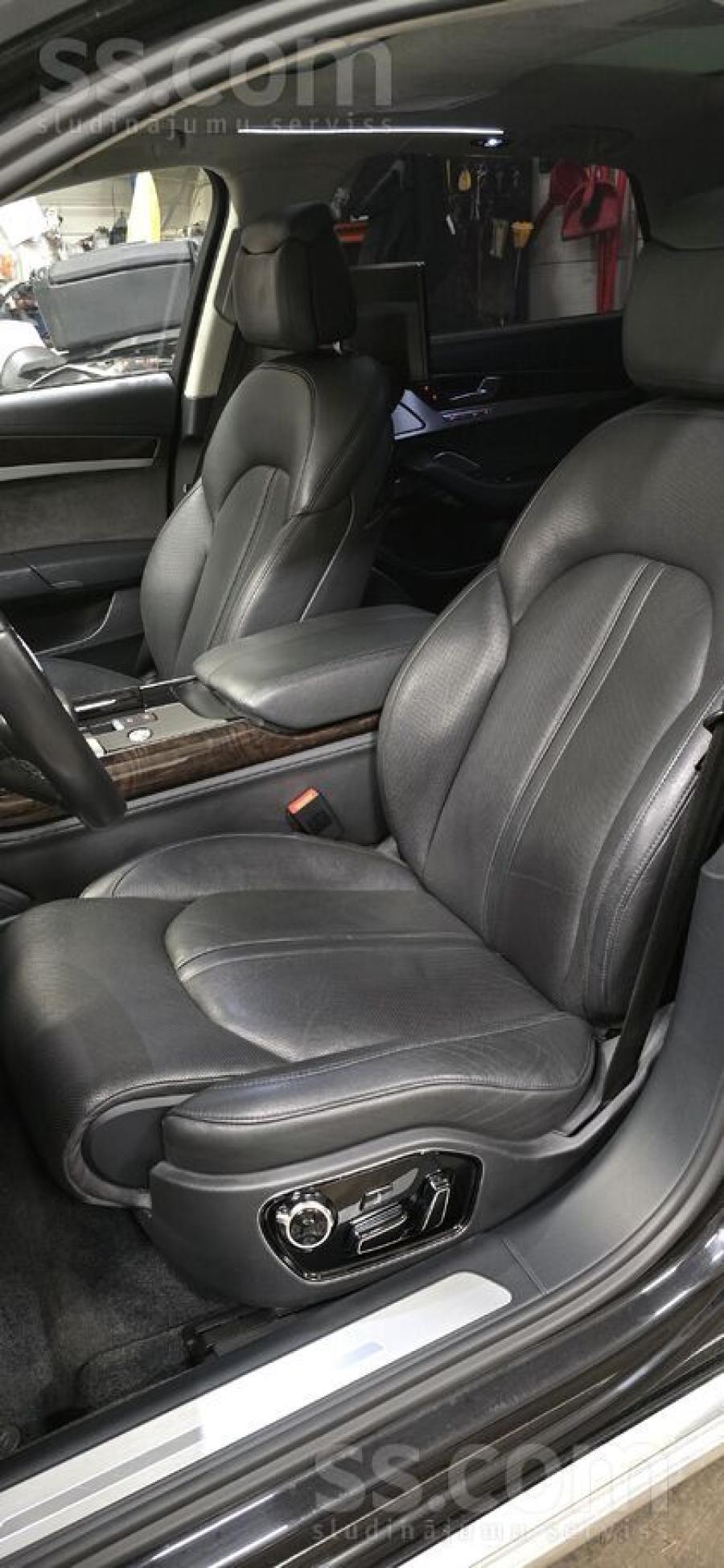 Melns Audi A8 2012 Rīga, ar dzinēja tilpumu 3.00 L un nobraukumu 203 tūkst. km par 16700 €, foto 8 vietnē AUTOMOTO.COM.LV