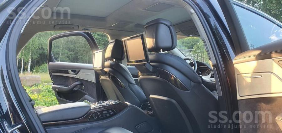 Melns Audi A8 2012 Rīga, ar dzinēja tilpumu 3.00 L un nobraukumu 203 tūkst. km par 16700 €, foto 13 vietnē AUTOMOTO.COM.LV