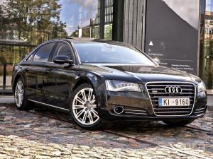 Melns Audi A8 2012 Rīga, ar dzinēja tilpumu 3.00 L un nobraukumu 350 tūkst. km par 14900 €, foto 3 vietnē AUTOMOTO.COM.LV
