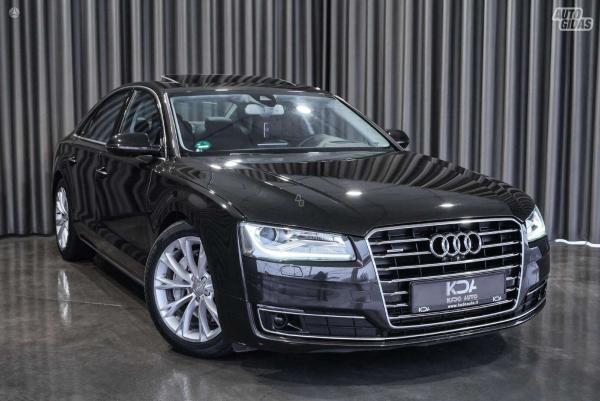 Melns Audi A8 2013 Marijampole, ar dzinēja tilpumu 3.00 L un nobraukumu 289 tūkst. km par 14950 €, foto 2 vietnē AUTOMOTO.COM.LV