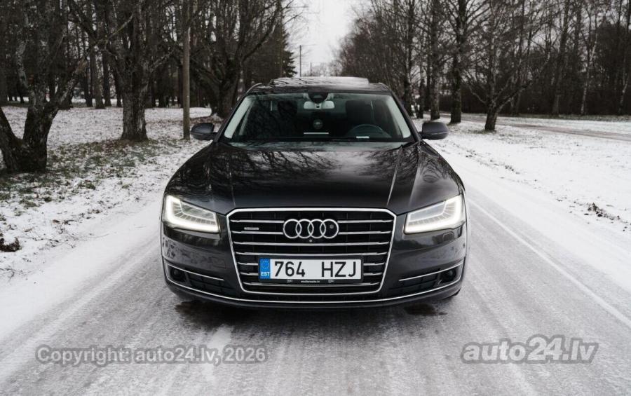 Black Audi A8 2013 in Tartu, with an engine capacity of 3.00 L and mileage of 290 thousand km for 18590 €, photo 2 on AUTOMOTO.COM.LV