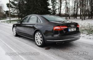Black Audi A8 2013 in Tartu, with an engine capacity of 3.00 L and mileage of 290 thousand km for 18590 €, photo 4 on AUTOMOTO.COM.LV
