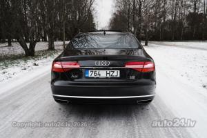 Black Audi A8 2013 in Tartu, with an engine capacity of 3.00 L and mileage of 290 thousand km for 18590 €, photo 5 on AUTOMOTO.COM.LV