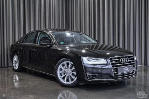 Melns Audi A8 2013 Marijampole, ar dzinēja tilpumu 3.00 L un nobraukumu 289 tūkst. km par 14950 €, foto  vietnē AUTOMOTO.COM.LV