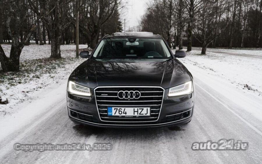 Melns Audi A8 2013 Tartu, ar dzinēja tilpumu 3.00 L un nobraukumu 290 tūkst. km par 16999 €, foto 2 vietnē AUTOMOTO.COM.LV