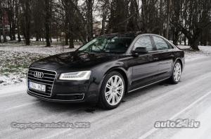 Melns Audi A8 2013 Tartu, ar dzinēja tilpumu 3.00 L un nobraukumu 290 tūkst. km par 16999 €, foto 3 vietnē AUTOMOTO.COM.LV