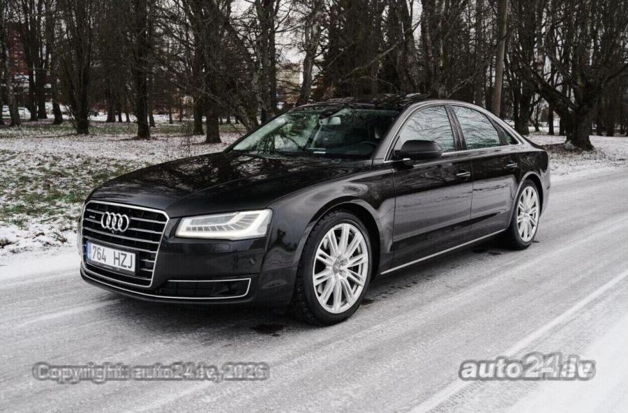 Melns Audi A8 2013 Tartu, ar dzinēja tilpumu 3.00 L un nobraukumu 290 tūkst. km par 16999 €, foto 3 vietnē AUTOMOTO.COM.LV