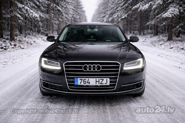 Melns Audi A8 2013 Tartu, ar dzinēja tilpumu 3.00 L un nobraukumu 290 tūkst. km par 16999 €, foto 1 vietnē AUTOMOTO.COM.LV
