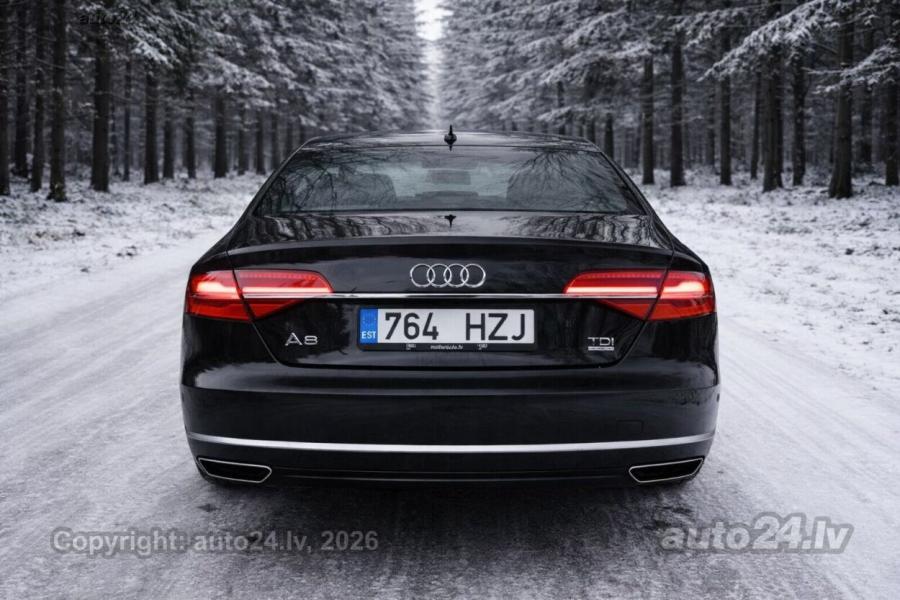 Melns Audi A8 2013 Tartu, ar dzinēja tilpumu 3.00 L un nobraukumu 290 tūkst. km par 15999 €, foto 4 vietnē AUTOMOTO.COM.LV
