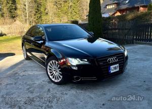Melns Audi A8 2013 Tallina, ar dzinēja tilpumu 4.00 L un nobraukumu 166 tūkst. km par 15000 €, foto  vietnē AUTOMOTO.COM.LV