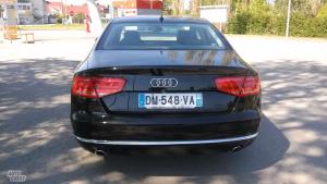 Black Audi A8 2013 in Taurage, with an engine capacity of 3.00 L and mileage of 271 thousand km for 11900 €, photo 10 on AUTOMOTO.COM.LV