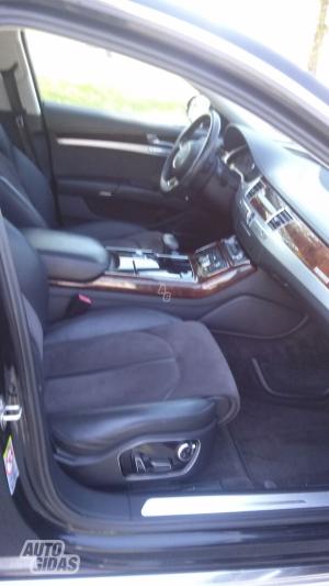 Black Audi A8 2013 in Taurage, with an engine capacity of 3.00 L and mileage of 271 thousand km for 11900 €, photo 15 on AUTOMOTO.COM.LV