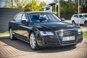 Melns Audi A8 2013 Rīga, ar dzinēja tilpumu 3.00 L un nobraukumu 0 tūkst. km par 19990 €, foto 4 vietnē AUTOMOTO.COM.LV