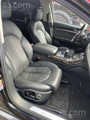 Black Audi A8 2013 in Riga, with an engine capacity of 3.00 L and mileage of 281 thousand km for 18000 €, photo 6 on AUTOMOTO.COM.LV