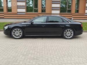 Melns Audi A8 2013 Rīga, ar dzinēja tilpumu 3.00 L un nobraukumu 0 tūkst. km par 12950 €, foto 3 vietnē AUTOMOTO.COM.LV