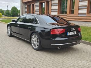 Melns Audi A8 2013 Rīga, ar dzinēja tilpumu 3.00 L un nobraukumu 0 tūkst. km par 12950 €, foto 4 vietnē AUTOMOTO.COM.LV