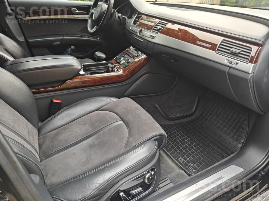 Melns Audi A8 2013 Rīga, ar dzinēja tilpumu 3.00 L un nobraukumu 0 tūkst. km par 12950 €, foto 23 vietnē AUTOMOTO.COM.LV