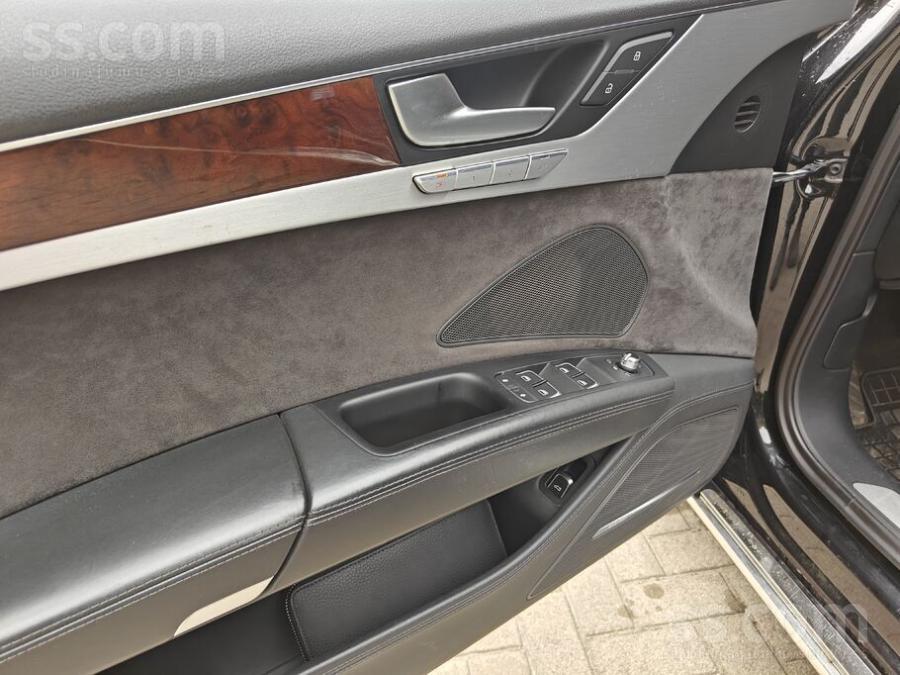 Melns Audi A8 2013 Rīga, ar dzinēja tilpumu 3.00 L un nobraukumu 0 tūkst. km par 12950 €, foto 29 vietnē AUTOMOTO.COM.LV