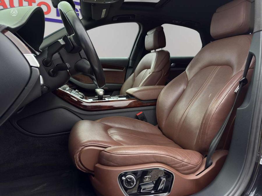 Melns Audi A8 2013 Kauņa, ar dzinēja tilpumu 3.00 L un nobraukumu 280 tūkst. km par 11799 €, foto 16 vietnē AUTOMOTO.COM.LV