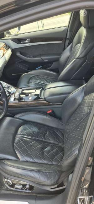 Melns Audi A8 2013 Viļņa, ar dzinēja tilpumu 4.00 L un nobraukumu 215 tūkst. km par 11500 €, foto 13 vietnē AUTOMOTO.COM.LV