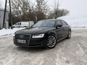 Black Audi A8 2014 in Panevezys, with an engine capacity of 2.97 L and mileage of 248 thousand km for 18590 €, photo  on AUTOMOTO.COM.LV