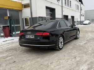 Melns Audi A8 2014 Panevēža, ar dzinēja tilpumu 2.97 L un nobraukumu 248 tūkst. km par 18590 €, foto 7 vietnē AUTOMOTO.COM.LV