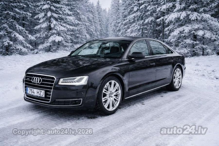 Melns Audi A8 2014 Tartu, ar dzinēja tilpumu 3.00 L un nobraukumu 290 tūkst. km par 15999 €, foto 4 vietnē AUTOMOTO.COM.LV