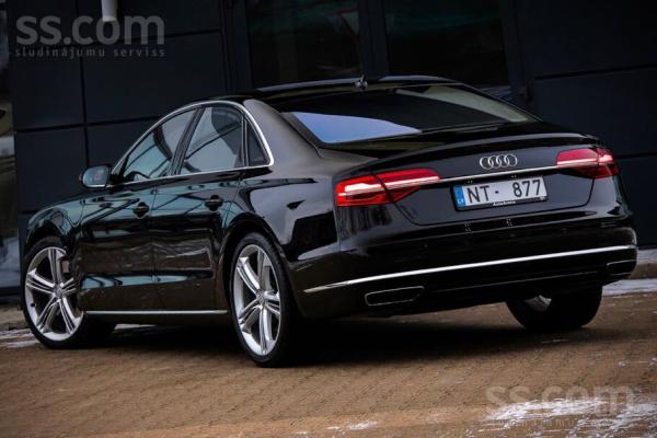 Melns Audi A8 2014 Rīga, ar dzinēja tilpumu 4.20 L un nobraukumu 202 tūkst. km par 25000 €, foto 2 vietnē AUTOMOTO.COM.LV