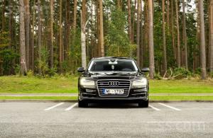 Melns Audi A8 2014 Rīga, ar dzinēja tilpumu 3.00 L un nobraukumu 333 tūkst. km par 17190 €, foto 4 vietnē AUTOMOTO.COM.LV