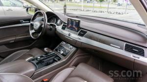 Melns Audi A8 2014 Rīga, ar dzinēja tilpumu 3.00 L un nobraukumu 333 tūkst. km par 17190 €, foto 11 vietnē AUTOMOTO.COM.LV