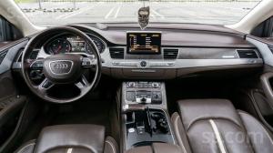 Melns Audi A8 2014 Rīga, ar dzinēja tilpumu 3.00 L un nobraukumu 333 tūkst. km par 17190 €, foto 12 vietnē AUTOMOTO.COM.LV